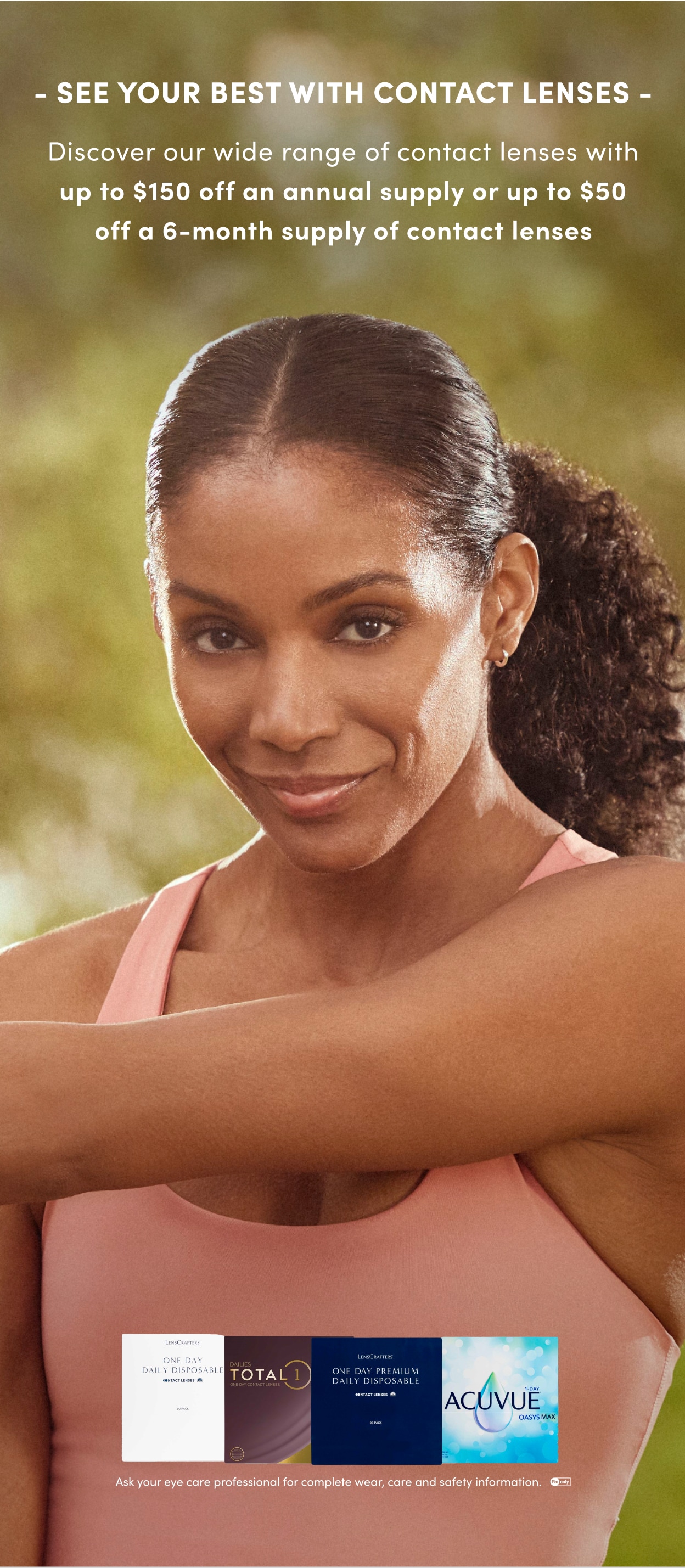 Contact Lenses | Prescription Glasses, Sunglasses & Contacts | LensCrafters